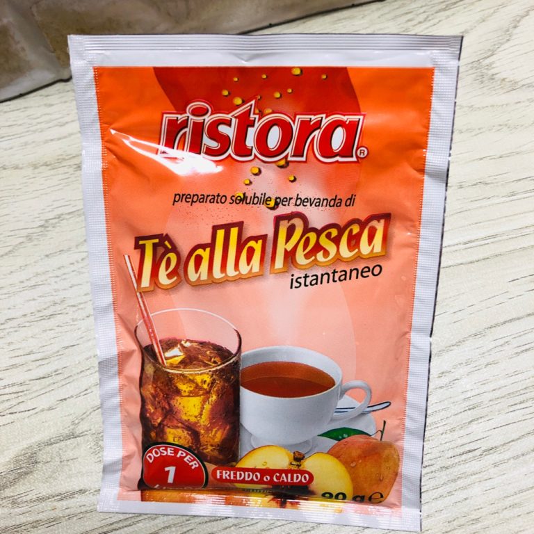 イタリア産の粉末ピーチティー(ﾟ∀ﾟ) – しゅふカフェ